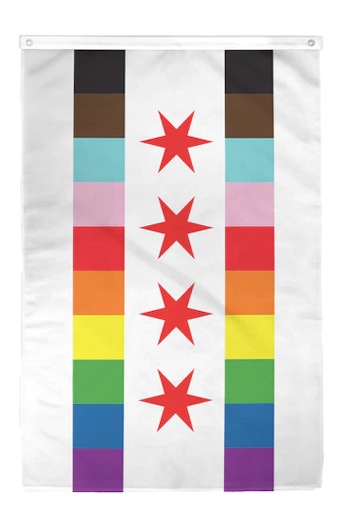 Chicago Pride Flag – Cowboys and Astronauts