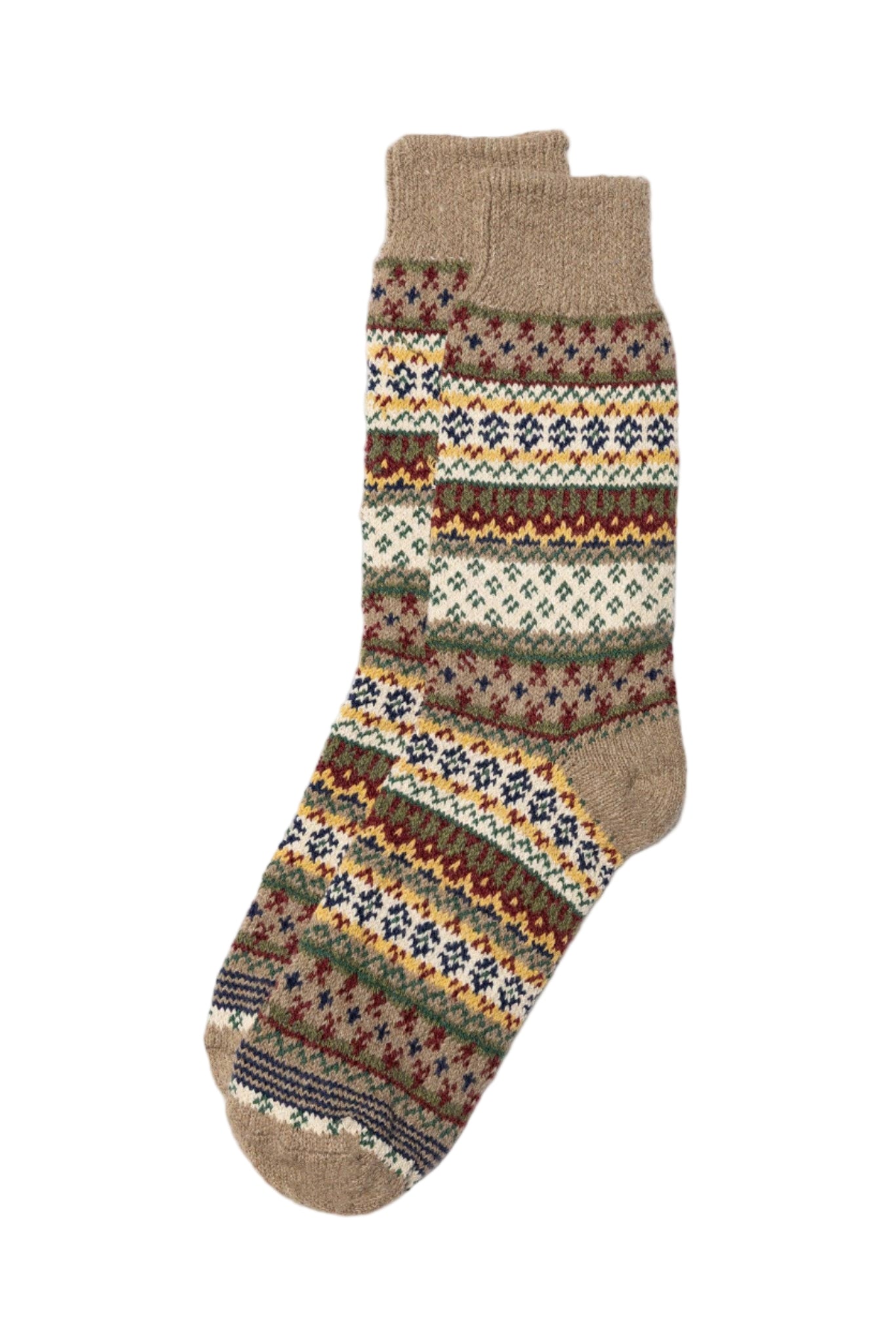 Cotton Fair Isle Sock | Woodland – Cowboys and Astronauts