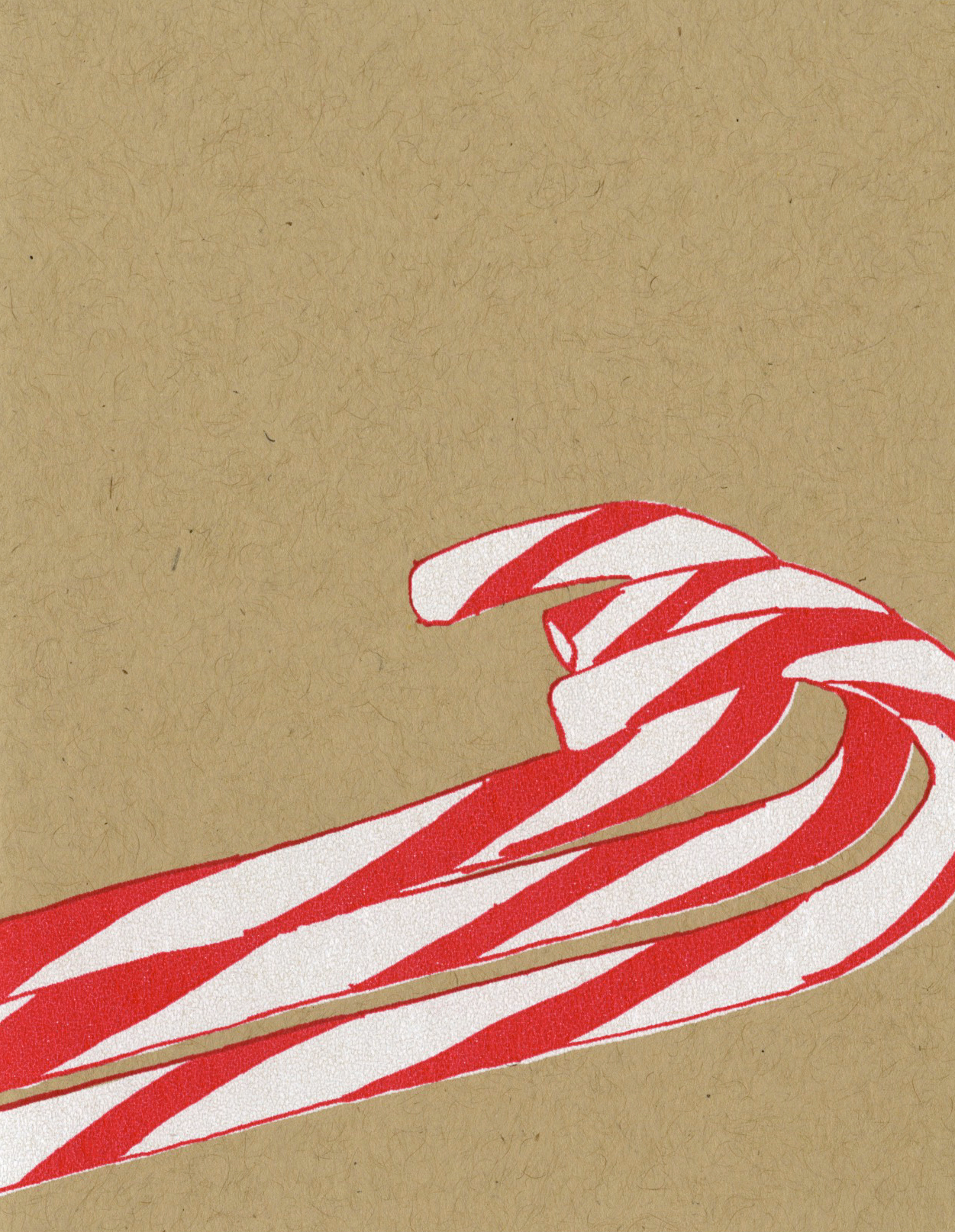 Candy Cane Card – Cowboys and Astronauts